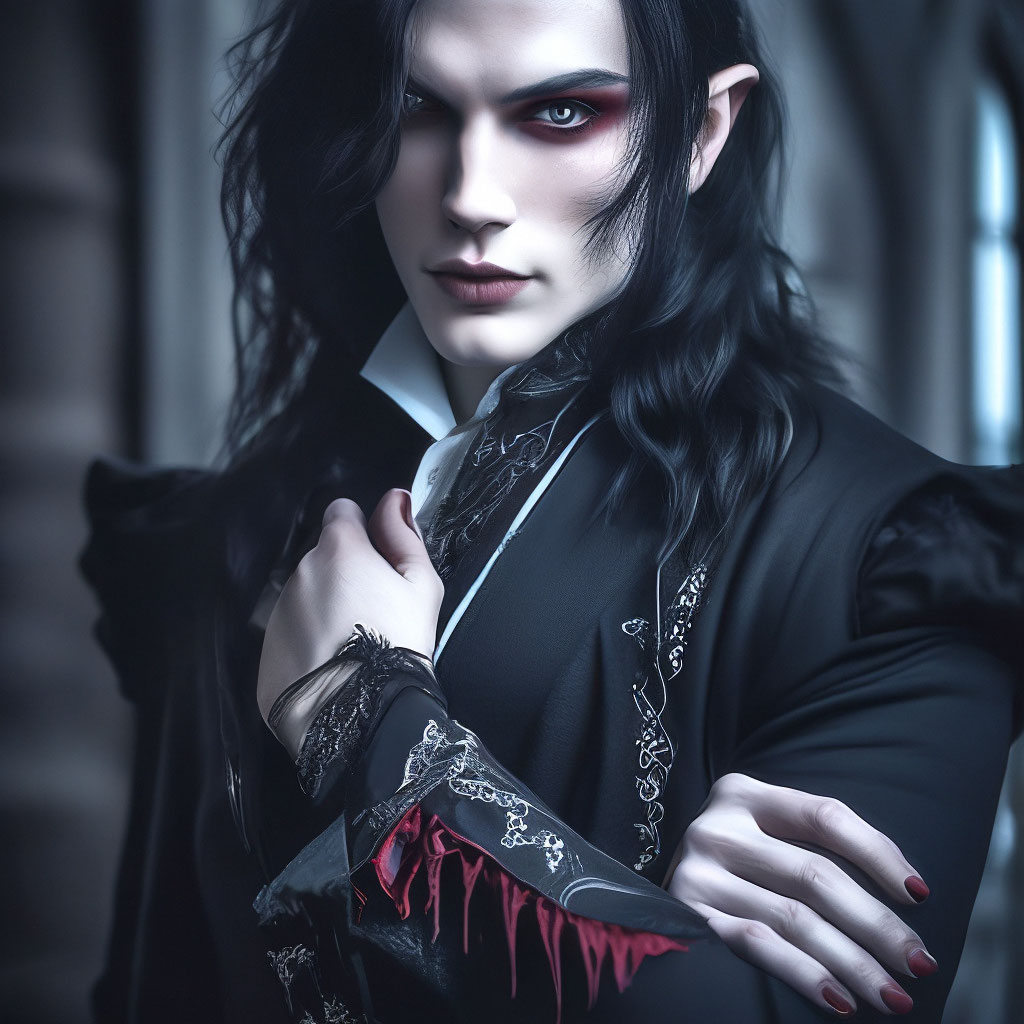 "Adamlambert, mysticism, gothic, darkness, noir, portrait-photo, very ...