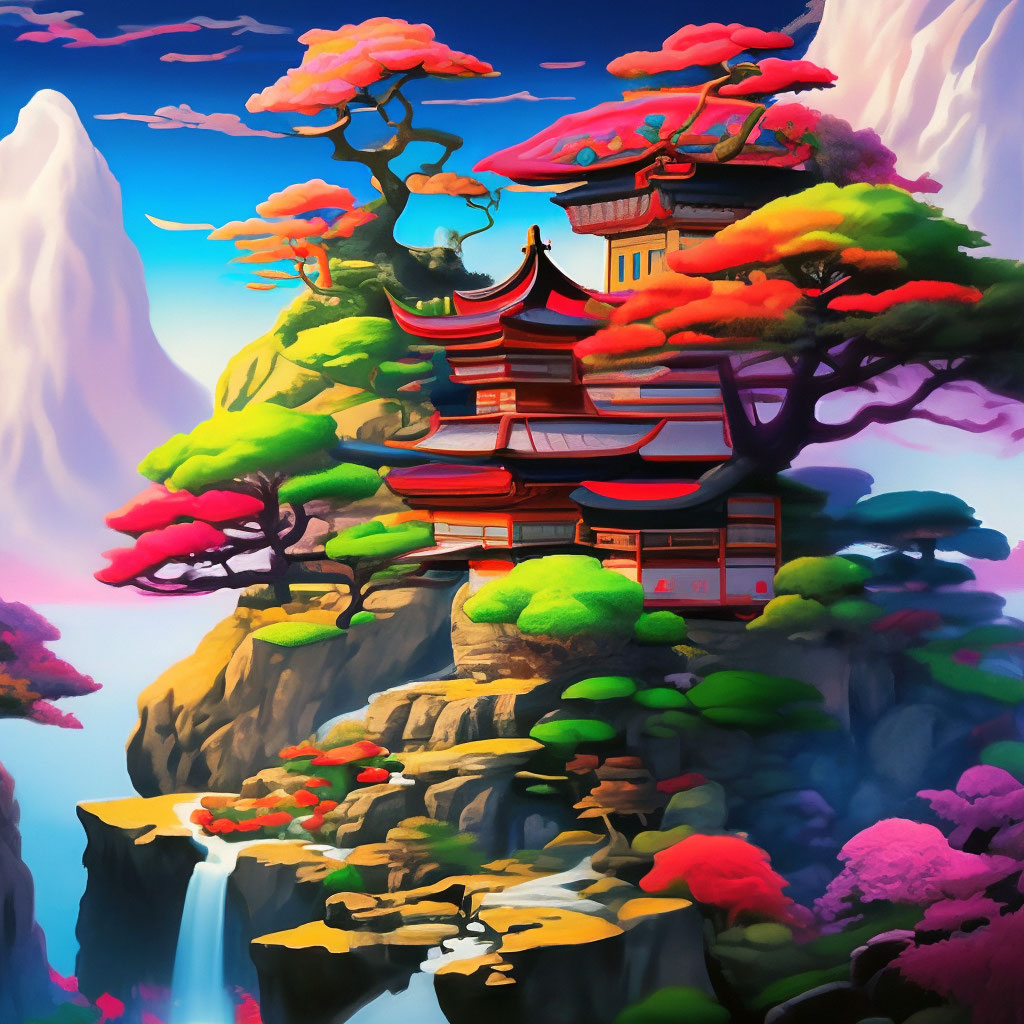 "Japanese berlow." — image created in Shedevrum