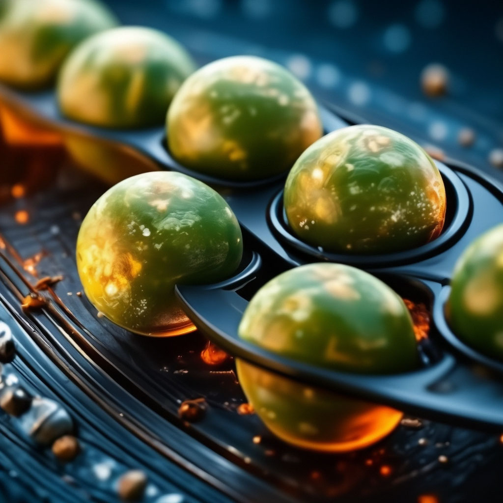 "Cosmic peas, peas in the form of planets fly around the universe ...