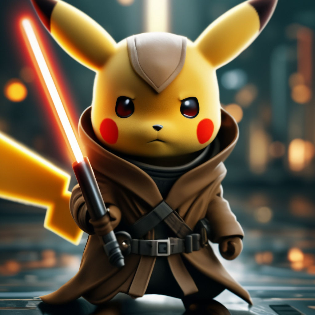 "Pikachu warns you that November is coming soon get ready Jedi" — image ...
