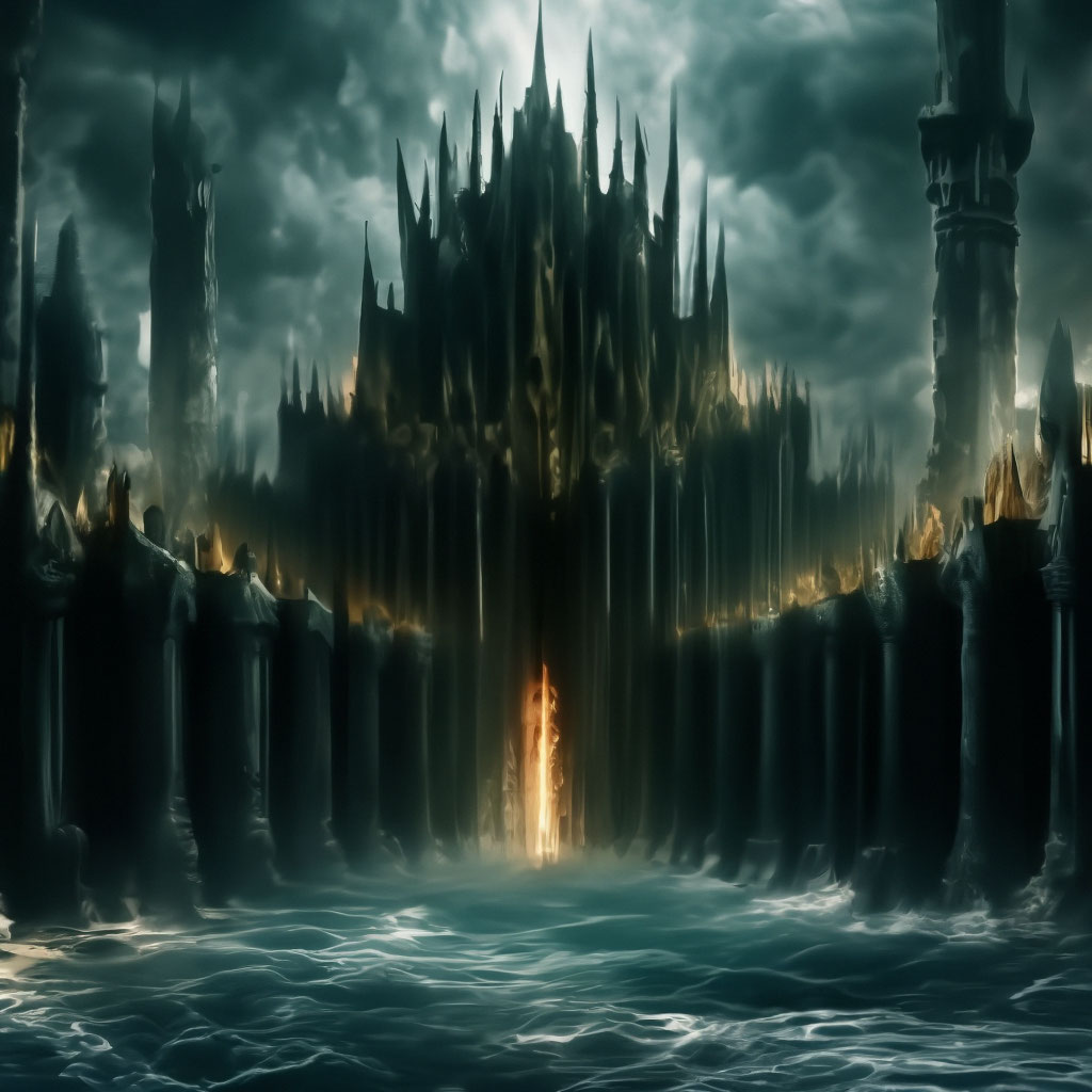 "R'lyeh" — image created in Shedevrum