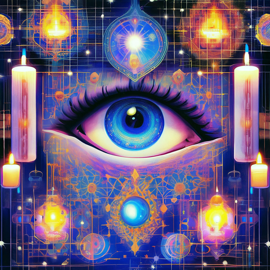 "The universe+clairvoyance+ cosmic energy+vortices+candles+ritual ...
