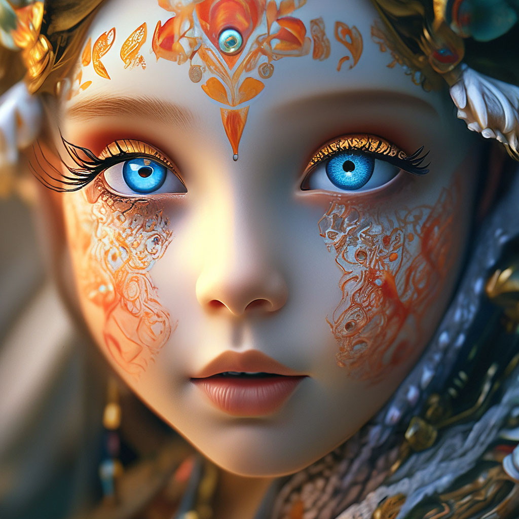 "@Neurseti, computer graphics, hallucinatory sensations, ornate ...