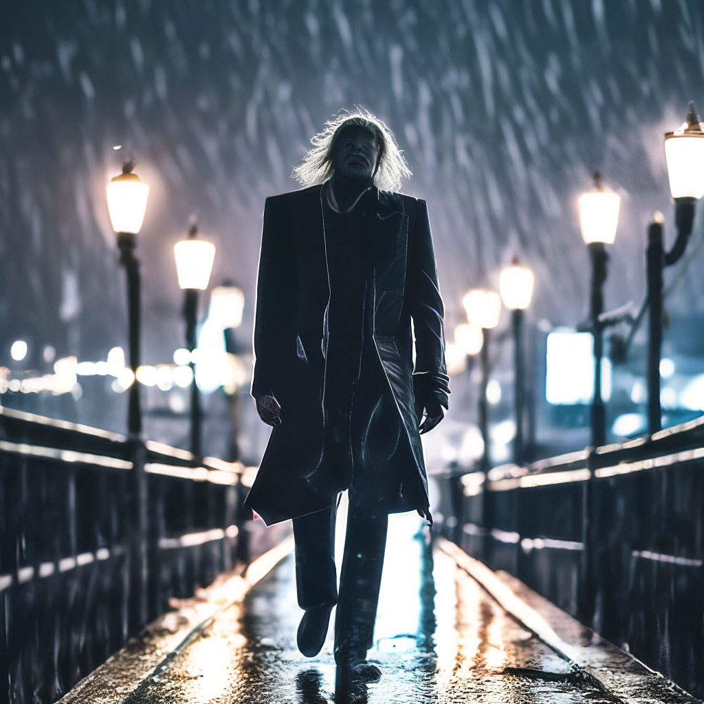 "The cover of the magazine with a story of sad handsome joker walks ...