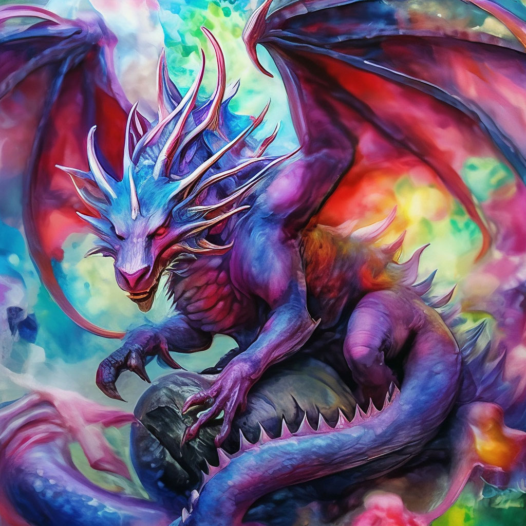 "3 write: "I am your wonderful dragon design!", humor, grotesque, joke ...