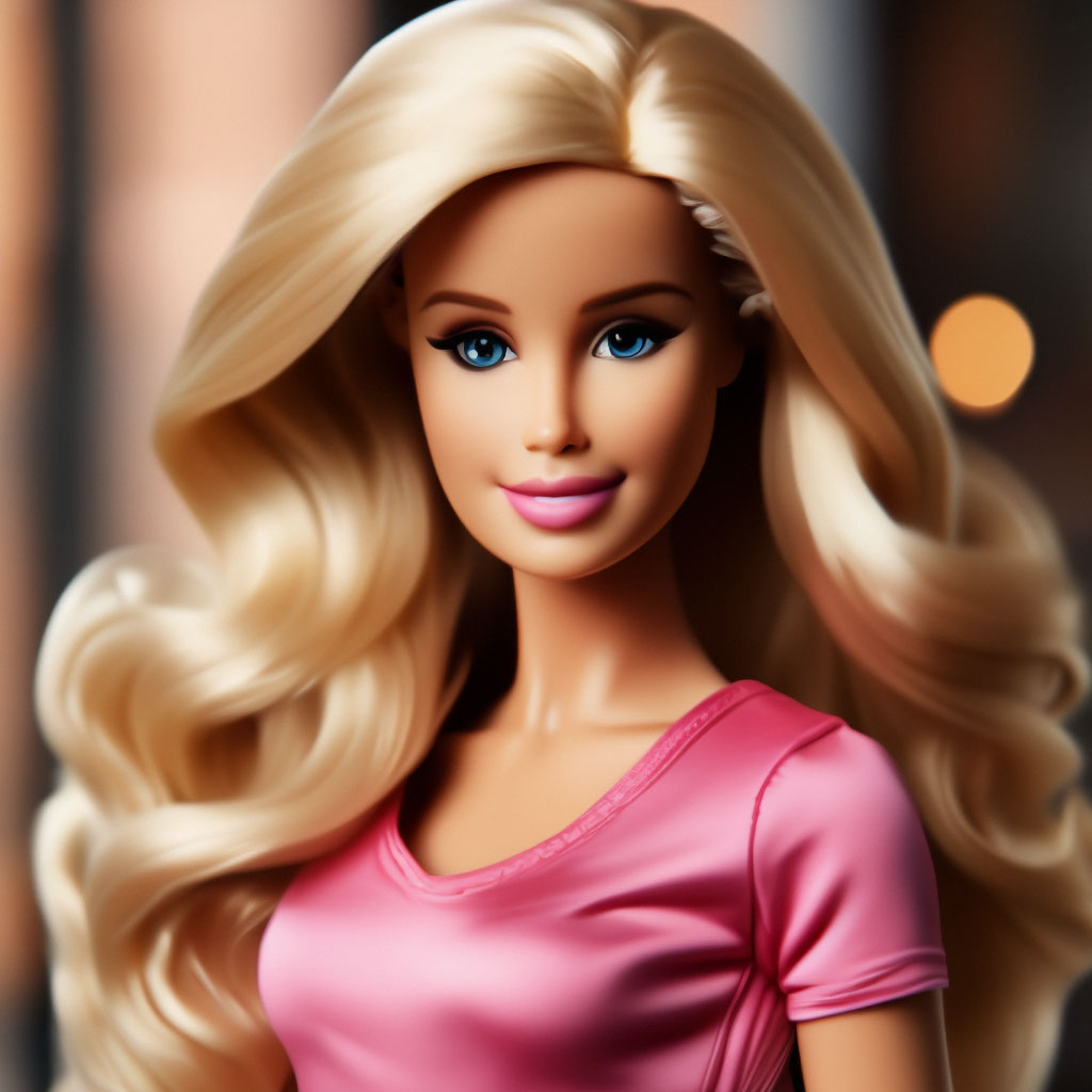 "Barbie" — image created in Shedevrum