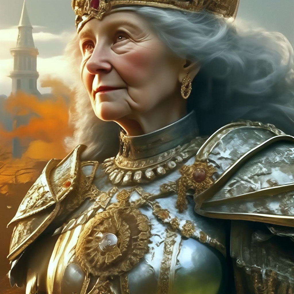 "The old queen in knight's armor has been standing on the field for 80 ...
