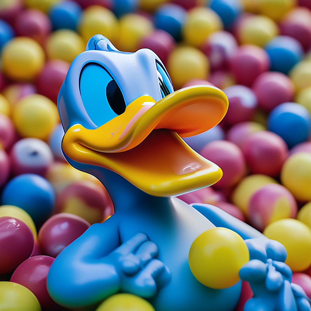 "Chewing gum donald duck, 90s, , aesthetically pleasing, beautiful ...