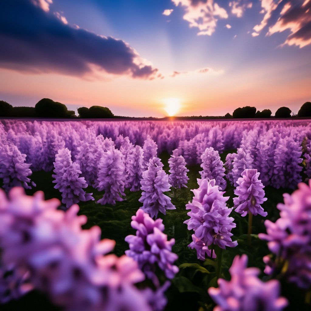"An incredible picture opened up to our eyes: the whole field was sown ...