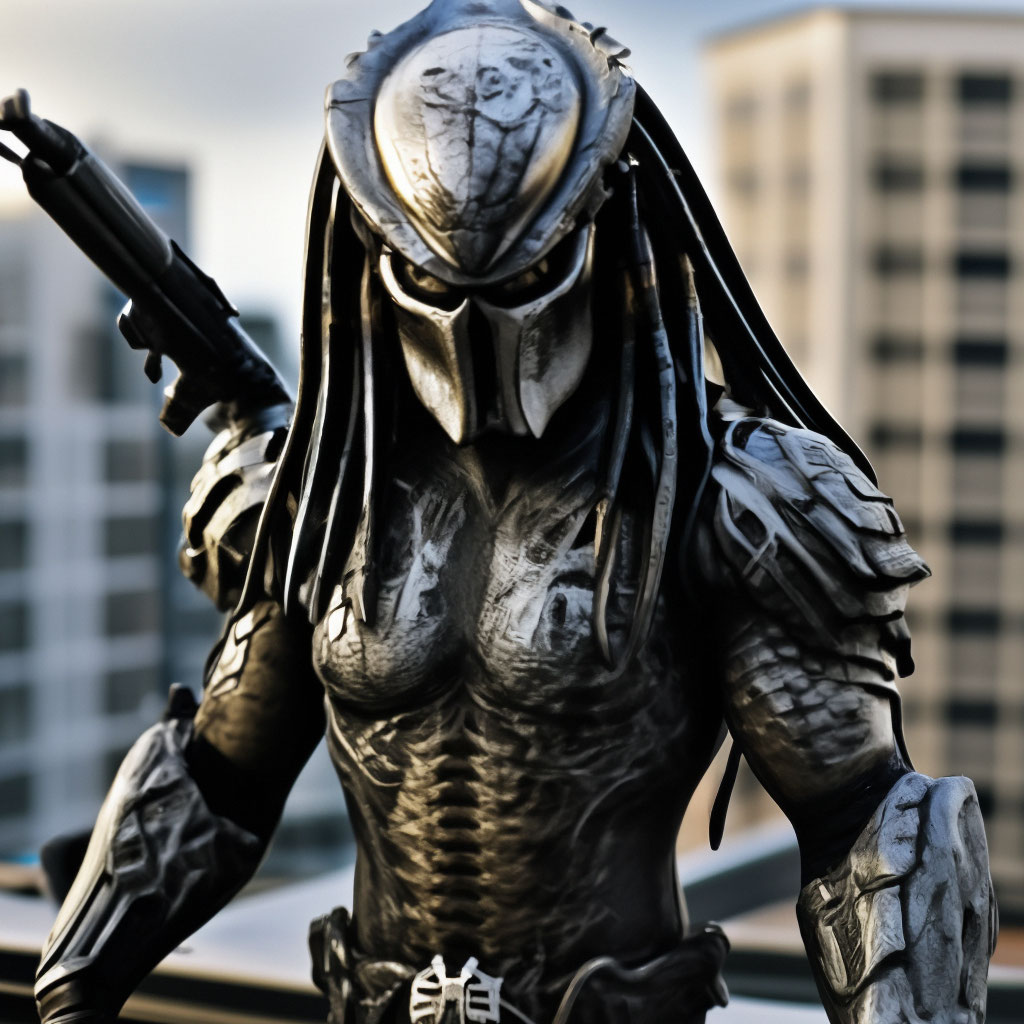 "In the area of Sabuya,on the roof, the symbiote alien cougar warrior ...