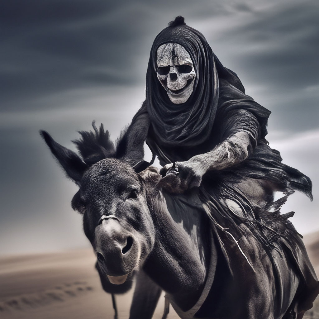 "Megarealism, professional photography, creepy necromorphic mummy in ...