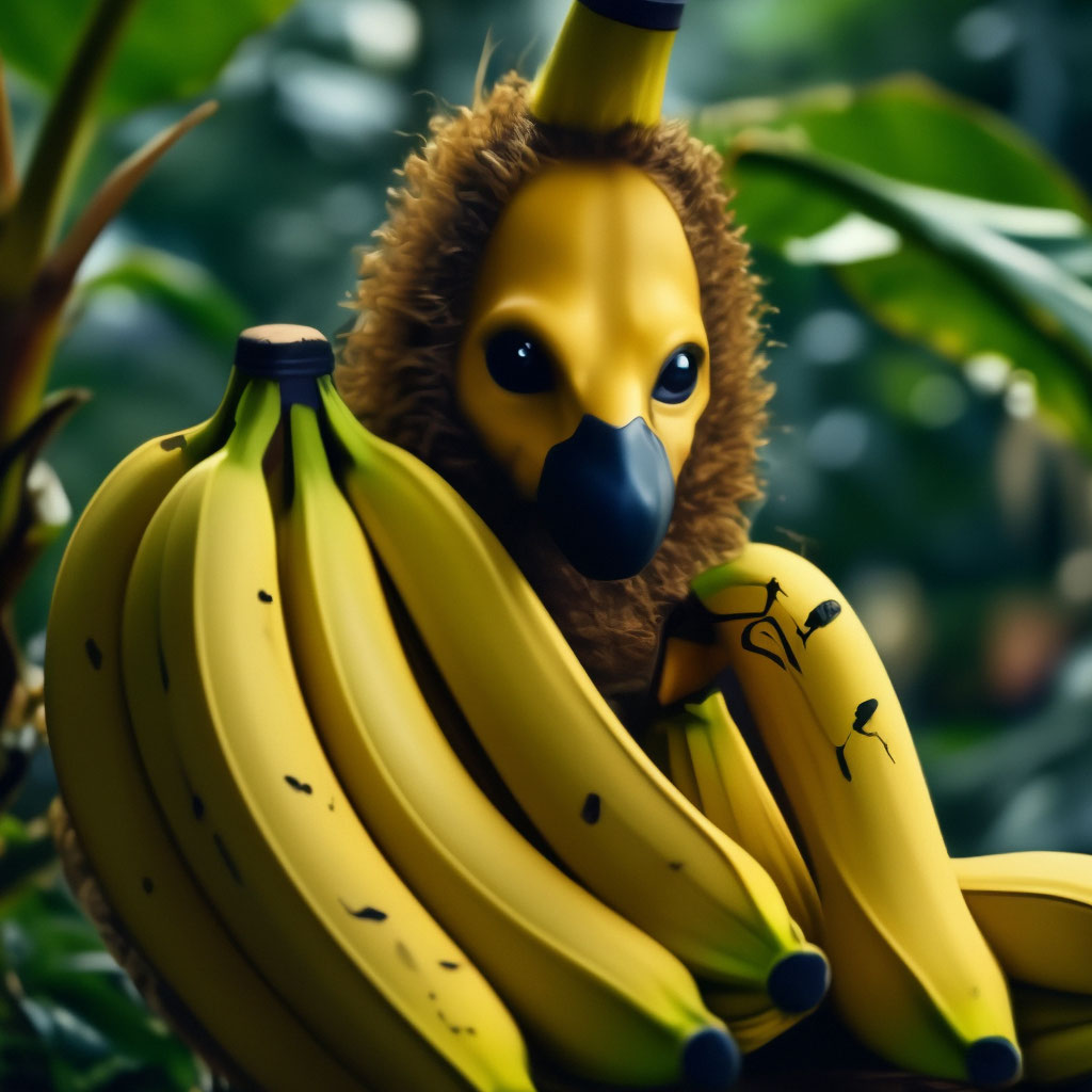 "Anthropomorphic wild bananas fiction, fantastic, fabulous world, fun ...
