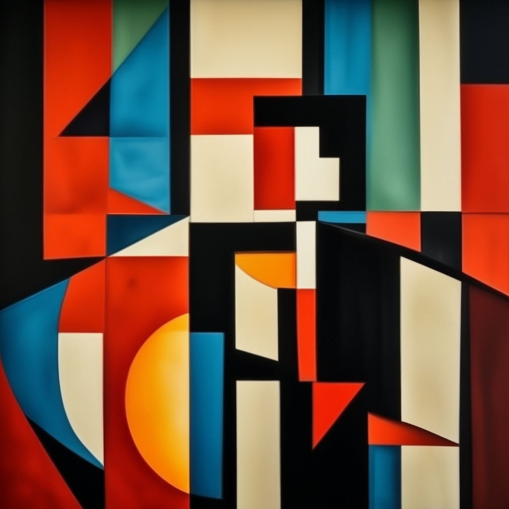 "New Year's Performance in the style of Malevich" — image created in ...
