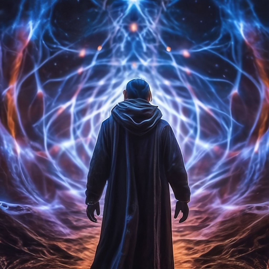 "K Astral journey of the soul , threads of fate, trypophobia, mysticism ...