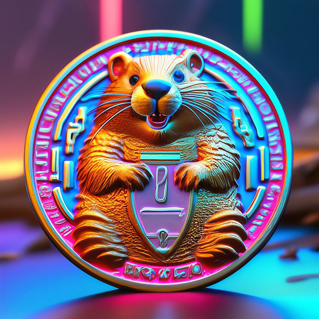 "🐕 In In — An epic collectible cyberpunk coin in the style of cyberpunk ...