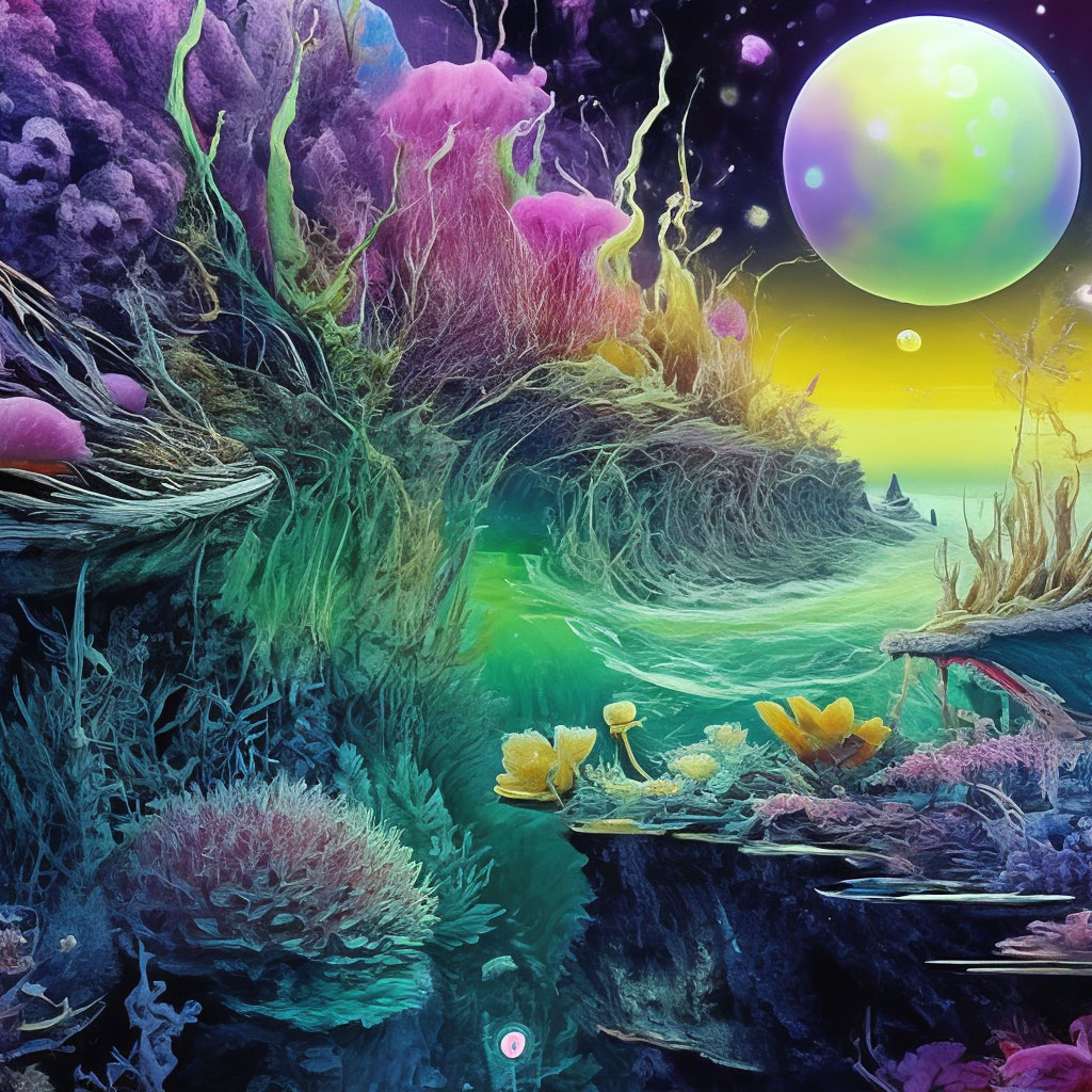 "The bottom of the ocean.the edge of the world. hyperrealism,horror ...