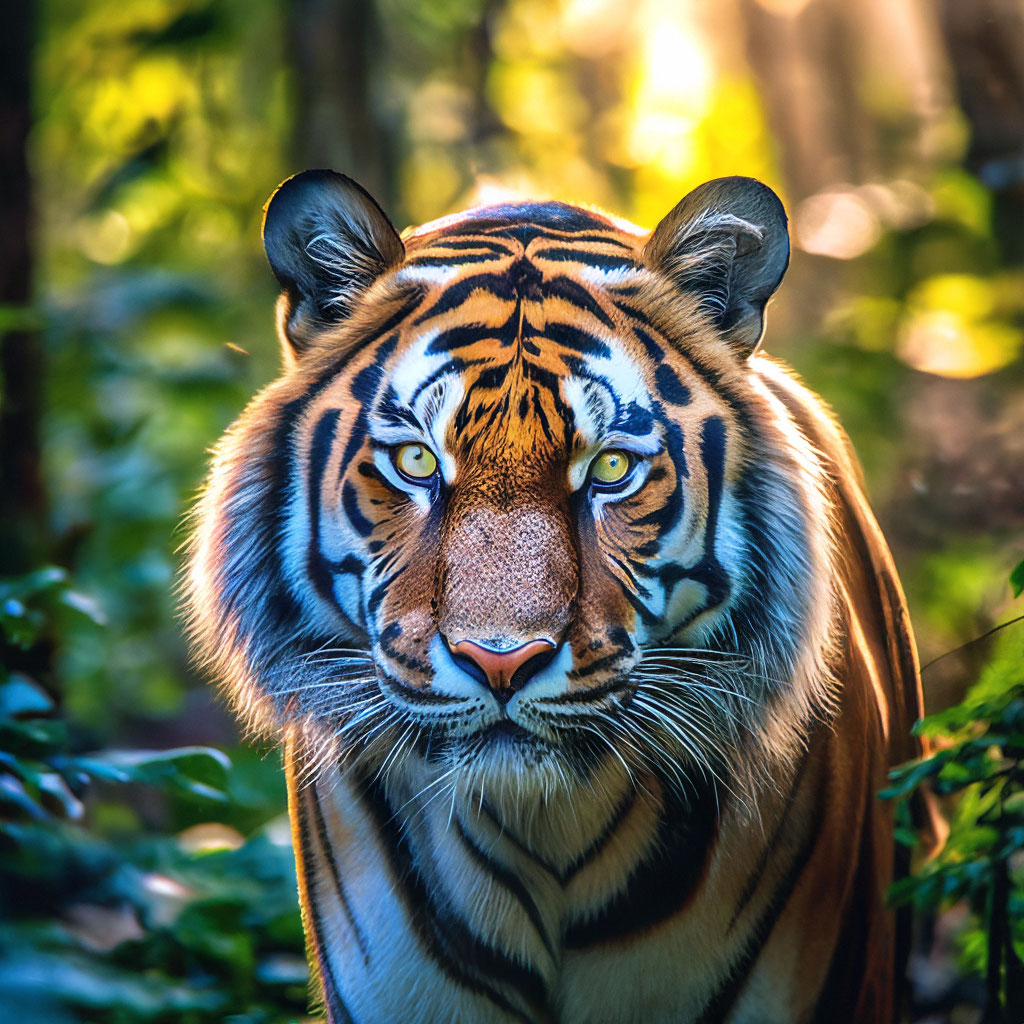 "Tiger in the wild, beautiful, realistic, 1024k, professional photo ...