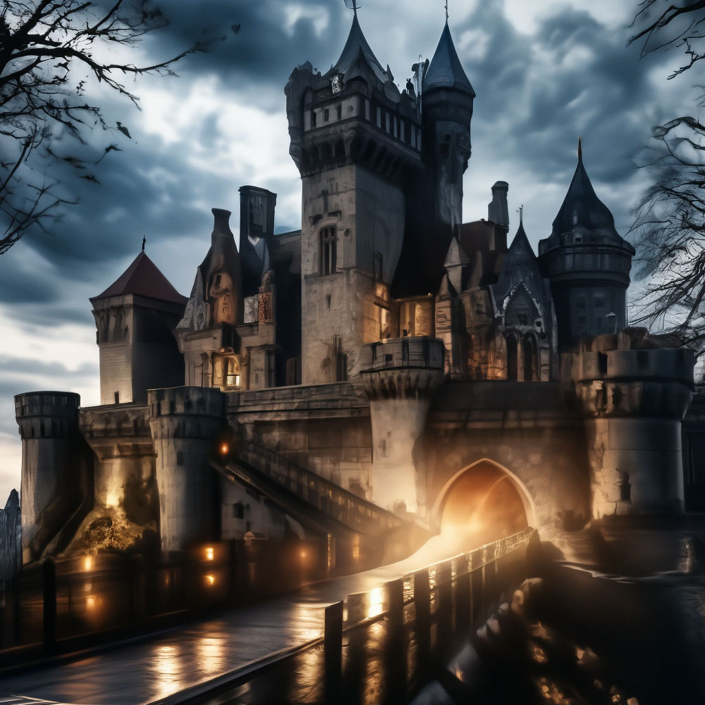 "Medieval castle, beautiful, professional photo, high resolution, high ...