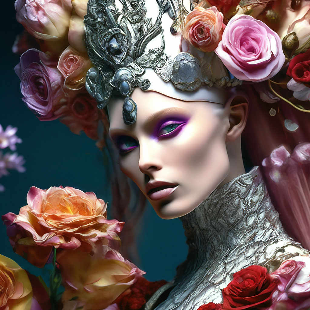 "Raw photo, empire style, beauty Coco Rocha, British empress, remix ...