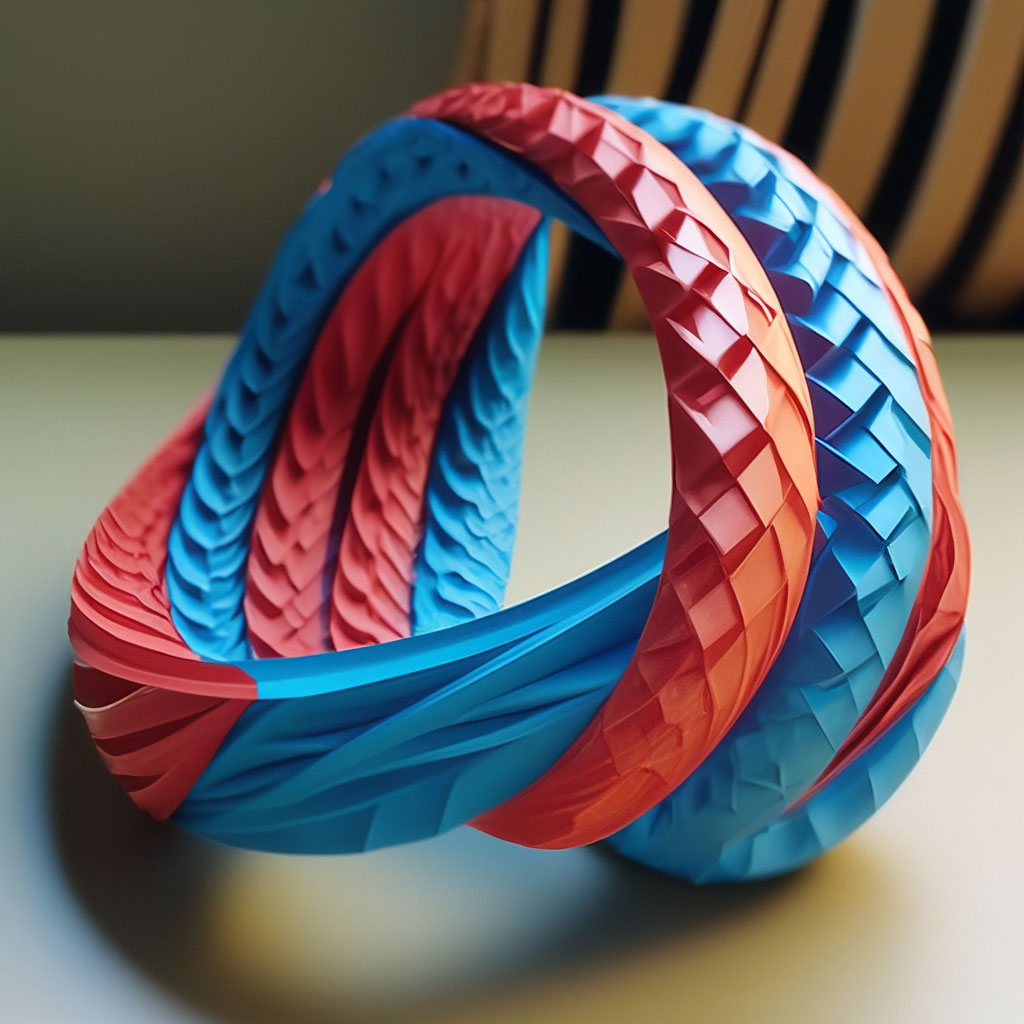 "Mobius Tape" — image created in Shedevrum