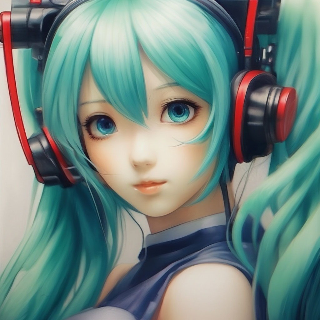 "💗 Miku Hatsune is a character in the anime "Loader". Hatsune Miku ...