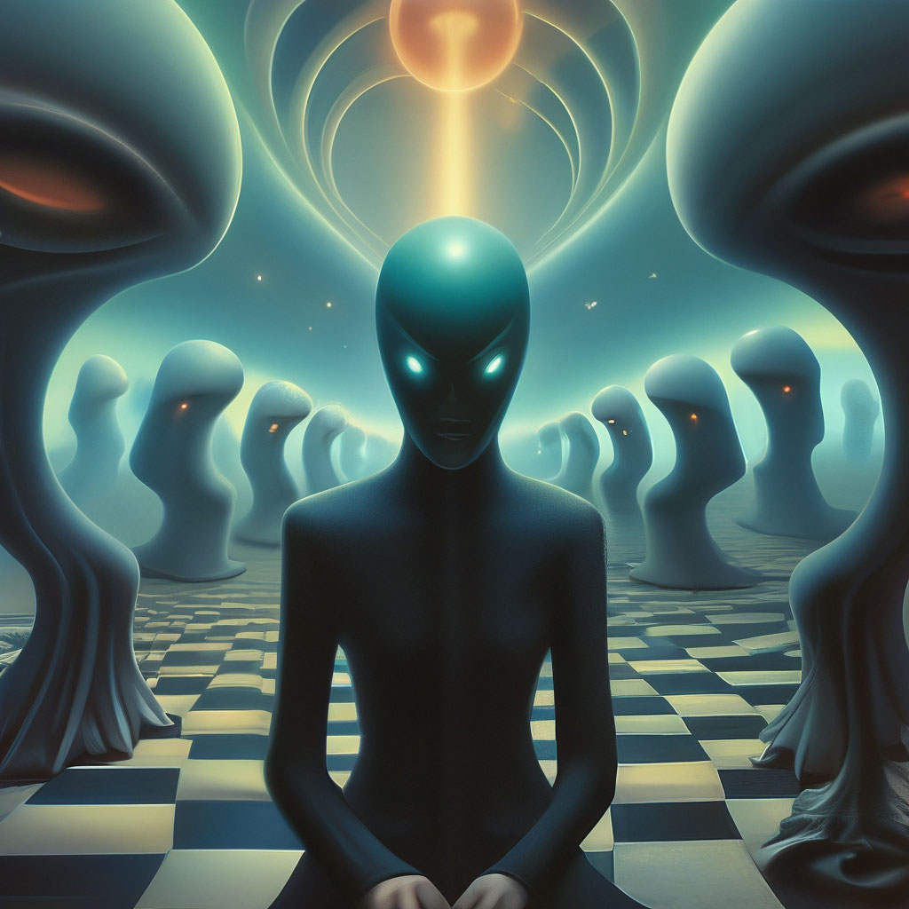 "Alien existence of insanity, depression, impression, hallucinations ...