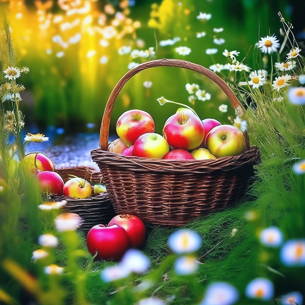"Happy Apple Saviour, friends!August smells like mown grass, Ripe apple ...