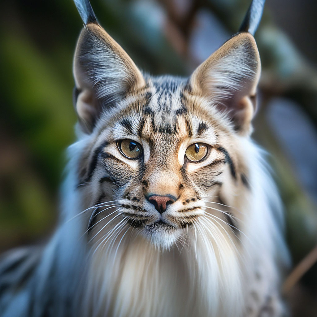 "Cat with lynx hair" — image created in Shedevrum