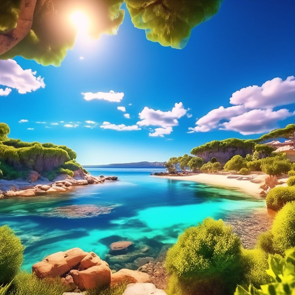 "Mind-blowing bright summer, really beautiful, stunning landscape on ...