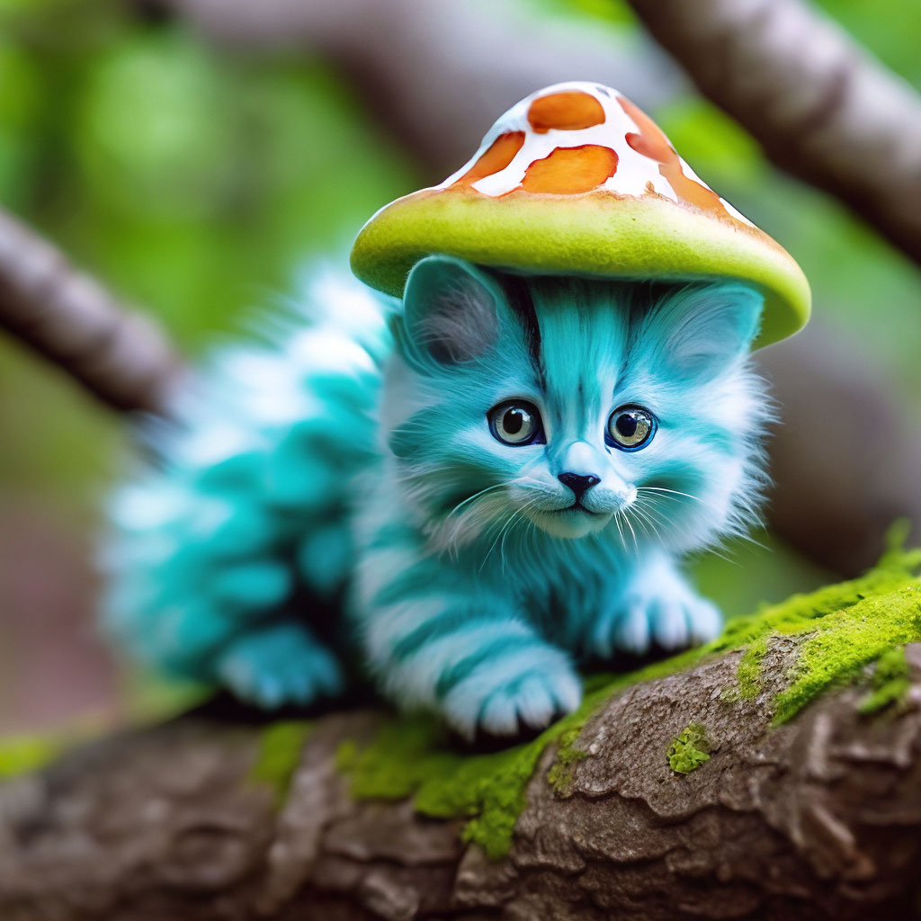 "Caterpillar Shailushai Cute ☺️ Smurf, realistic fluffy caterpillar ...