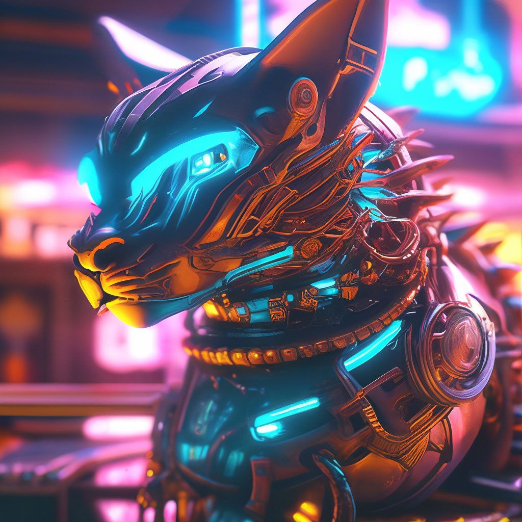 "Dragon Cat , aesthetically pleasing, beautiful, realistic, 4k ...