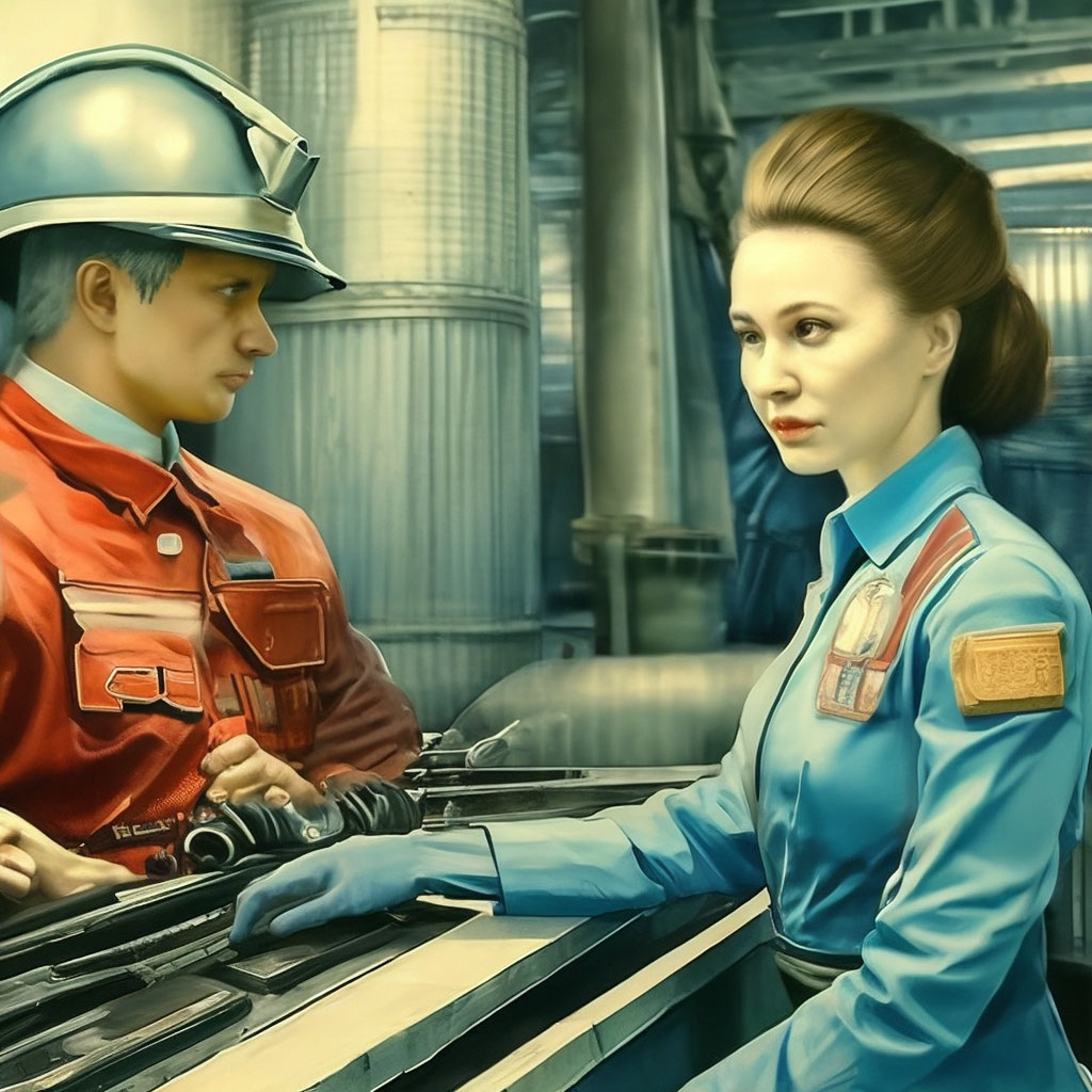 "The labor protection inspector photographs you without a helmet ...