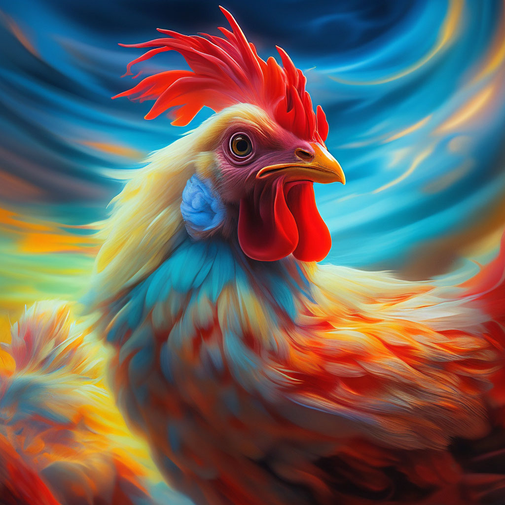 Scary Looking Chicken