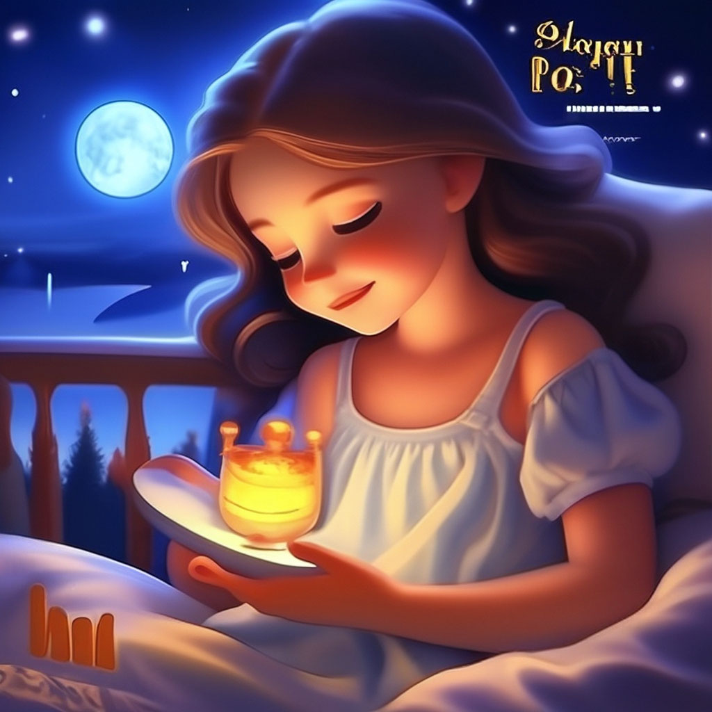 "Good night, dear ones!🌟" — image created in Shedevrum
