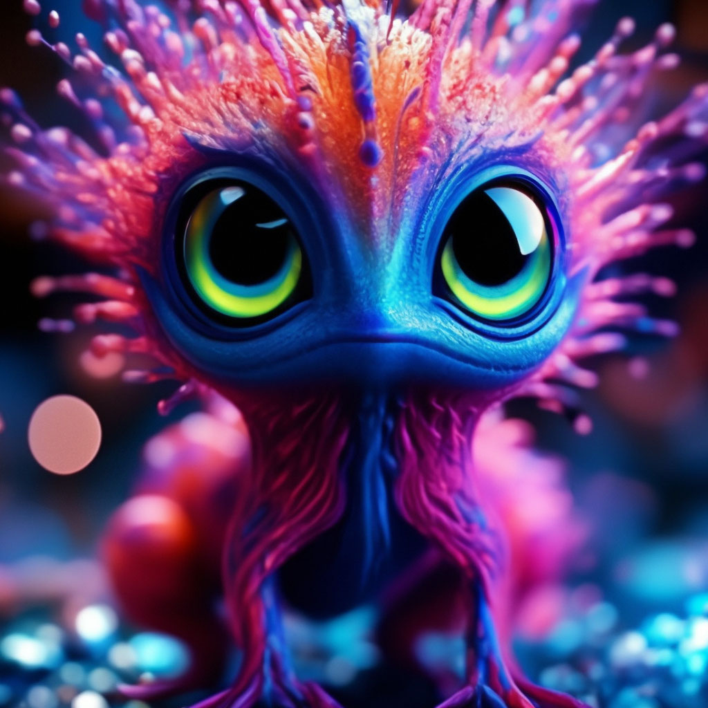 "Cute, fabulous, funny, wonderful, unknown, magical, fascinating, neon ...