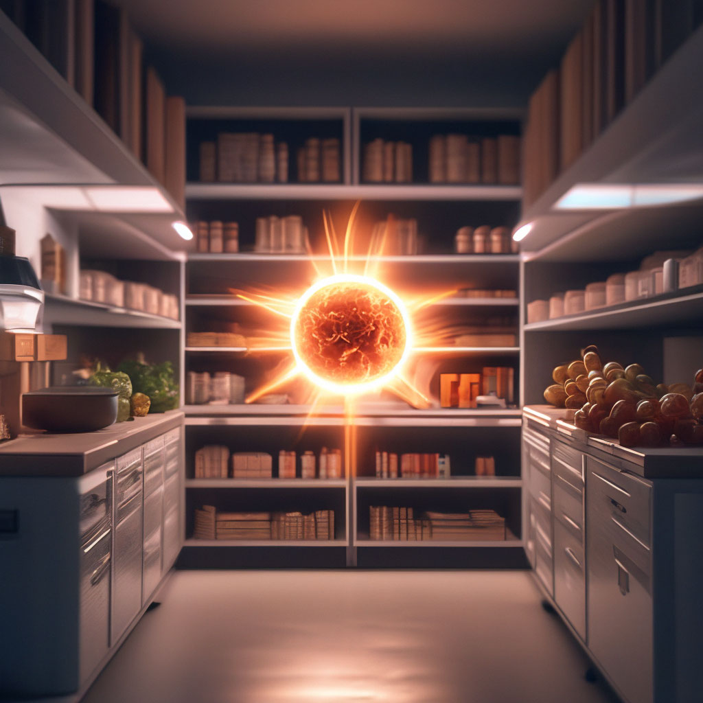 "Neutron star in the pantry, aesthetically pleasing, beautiful ...