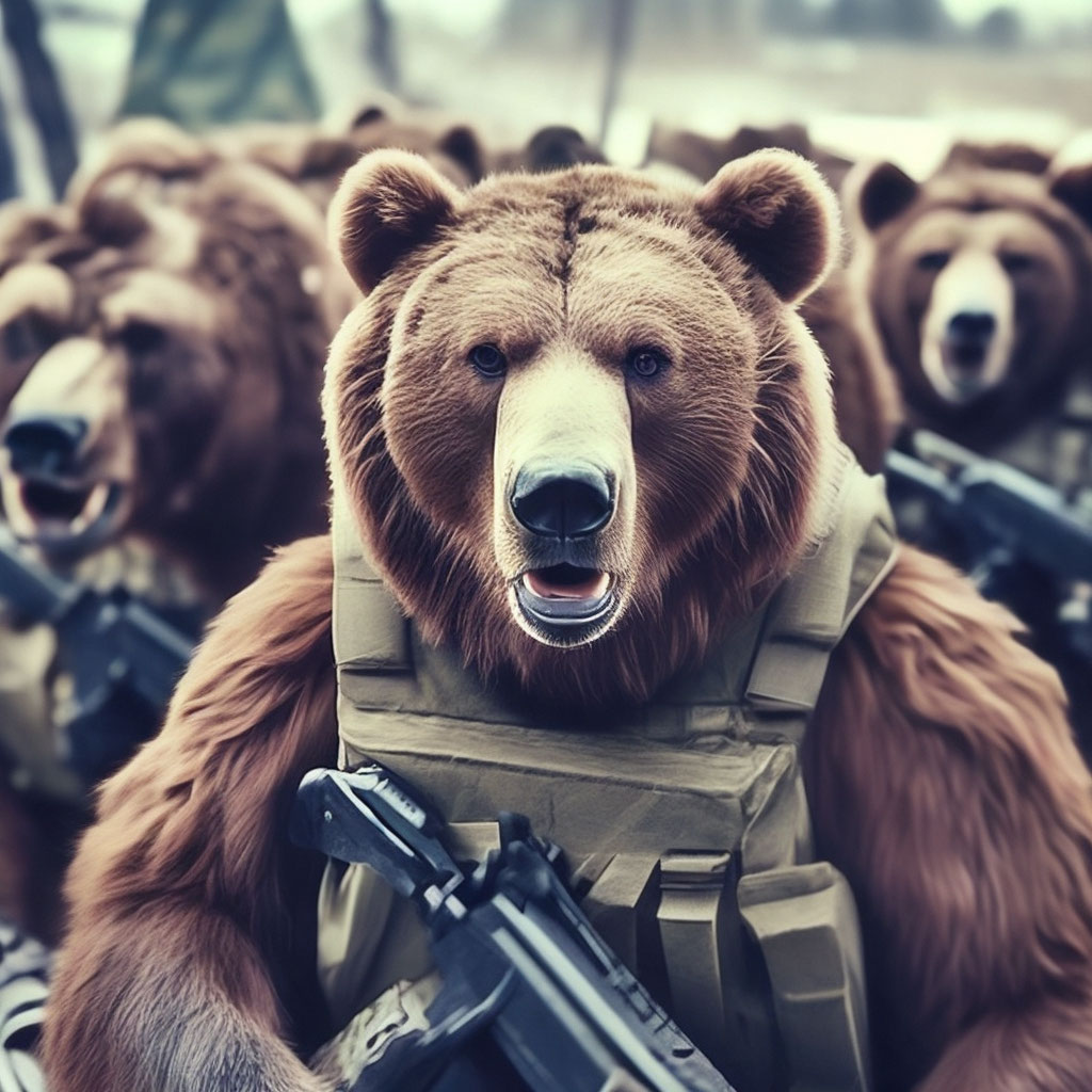 "Angry bears special forces of the Russian Federation, training, scary ...