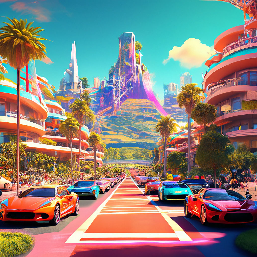 "Silicon Valley" — image created in Shedevrum