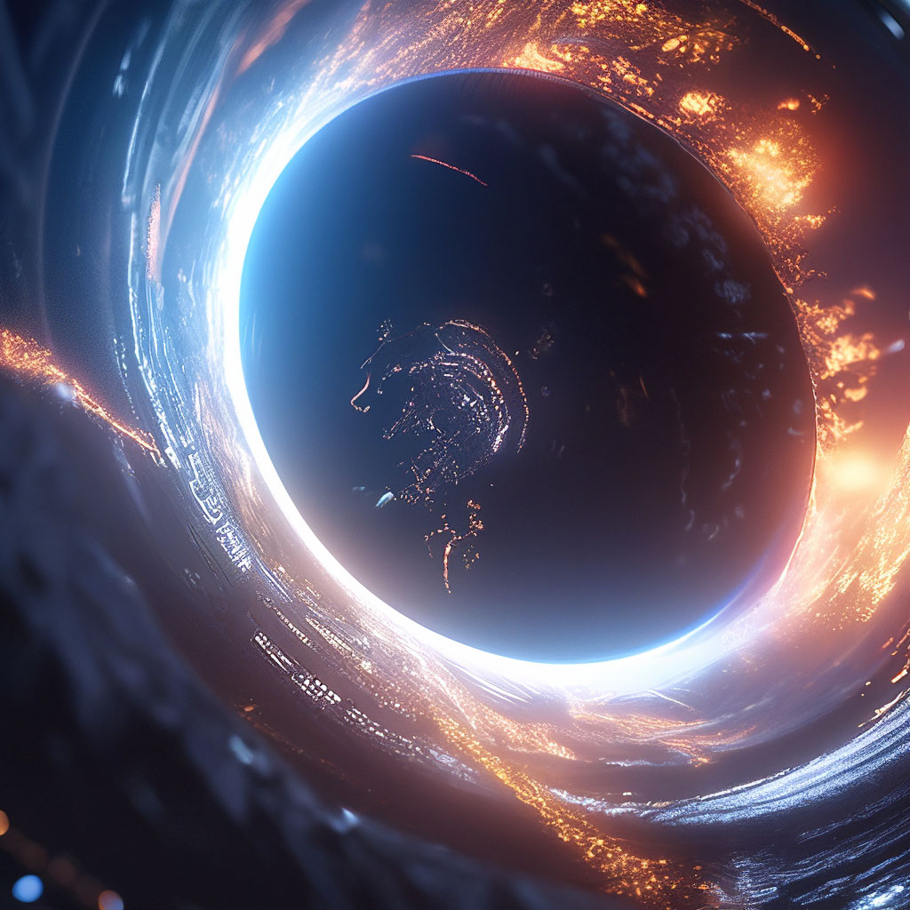 "Black Hole, 4096k, uhd, hyperrealistic, hyper detail, soft lighting ...