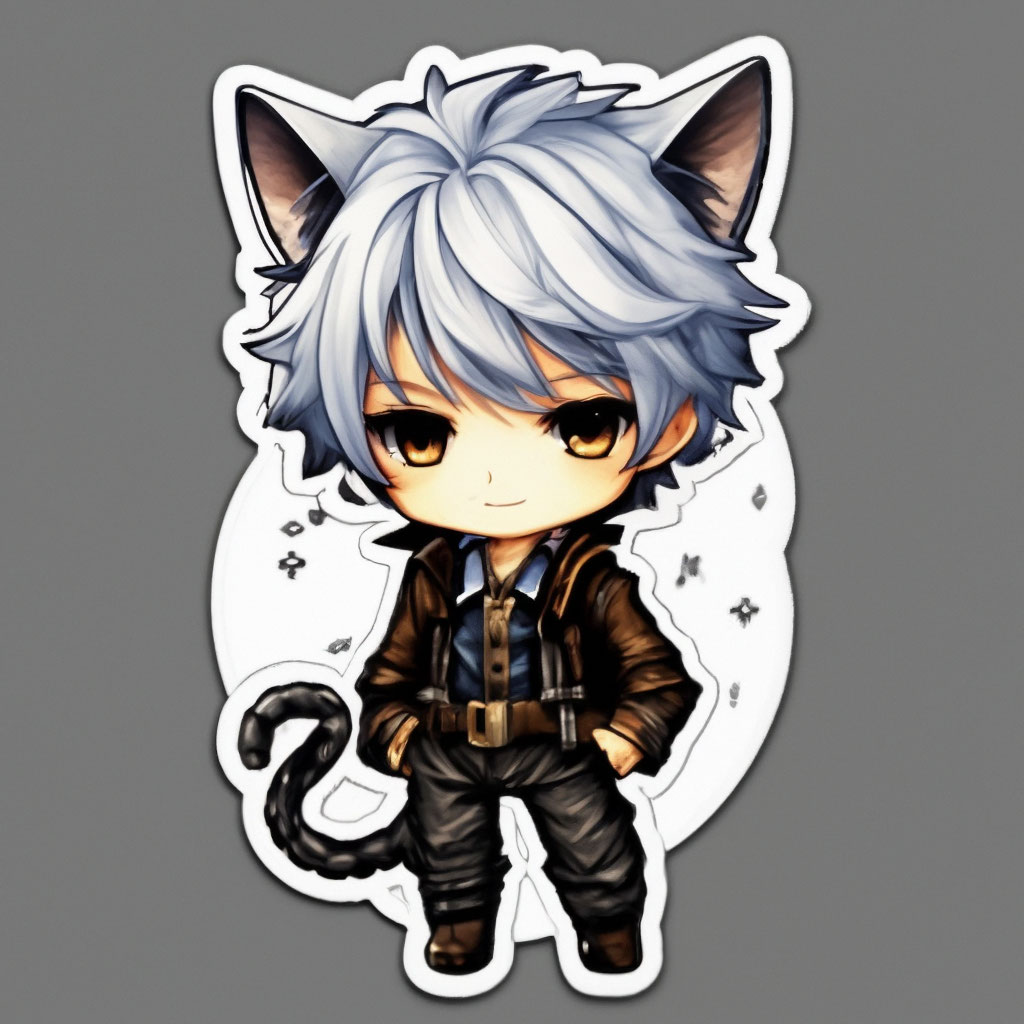 Schattige Chibi Jongenskapsels