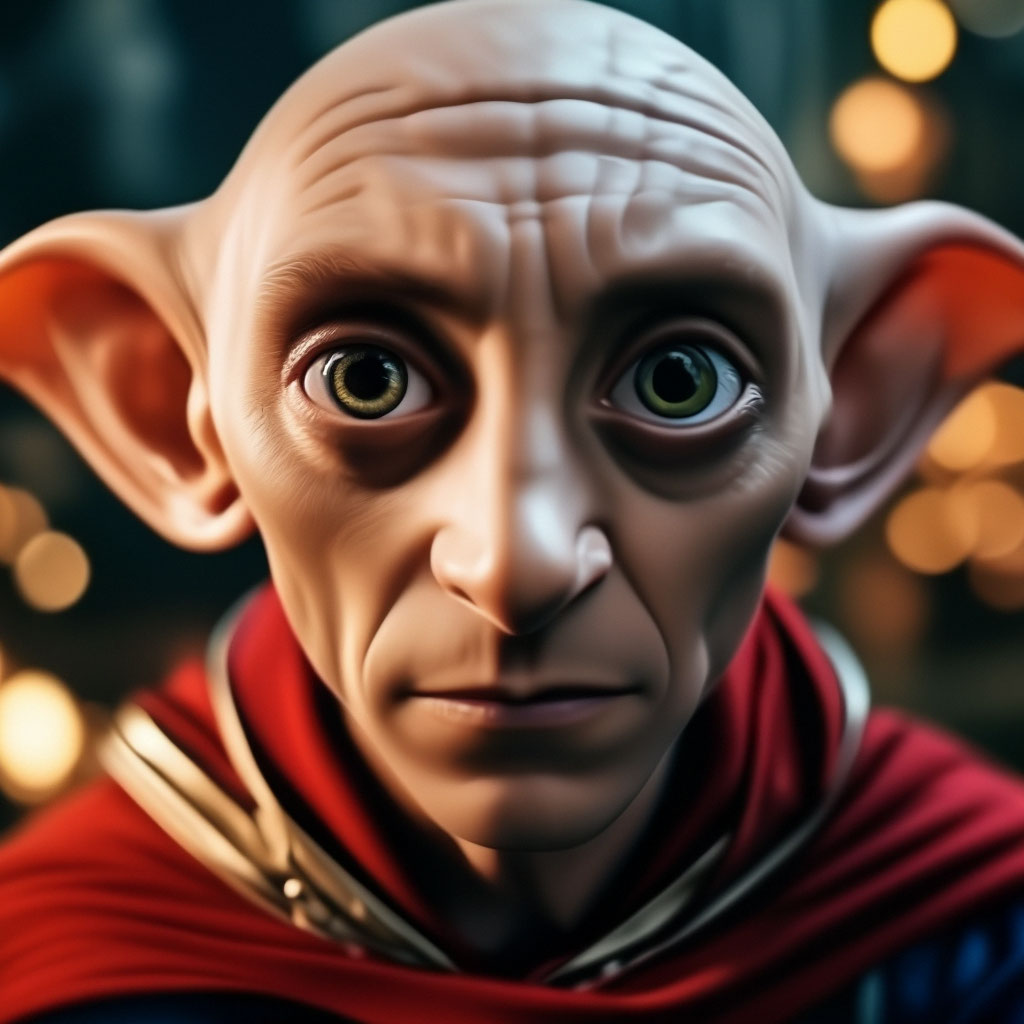 "🌀🌀🌀🌀🌀🌀 Dobby the house elf turned into a beautiful cute superhero man ...