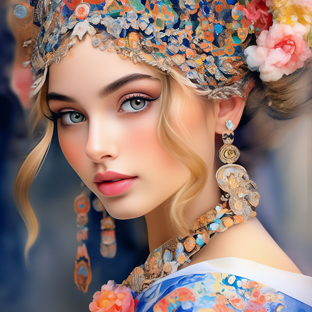 "Mahito girl,eyelashes, watercolor drawing, photo portrait,photorealism ...