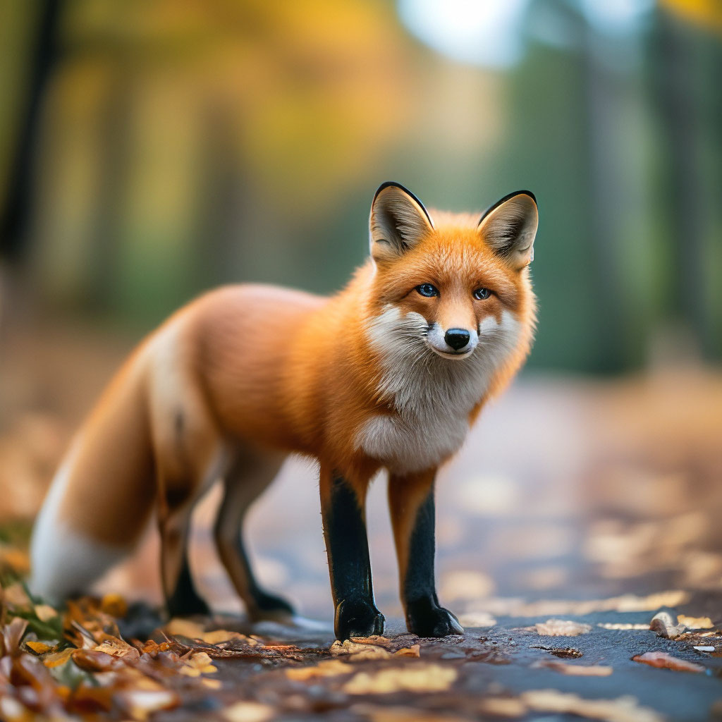 "Fox bun" — image created in Shedevrum