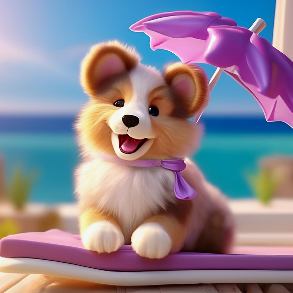 "🌸🌸🌸mimicry🌸🌸🌸 ultra-cute miniature fluffy sheltie puppy with a lilac ...