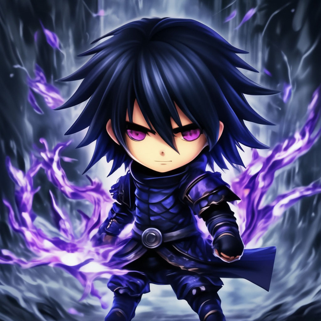 "Chibi susano anime" — image created in Shedevrum