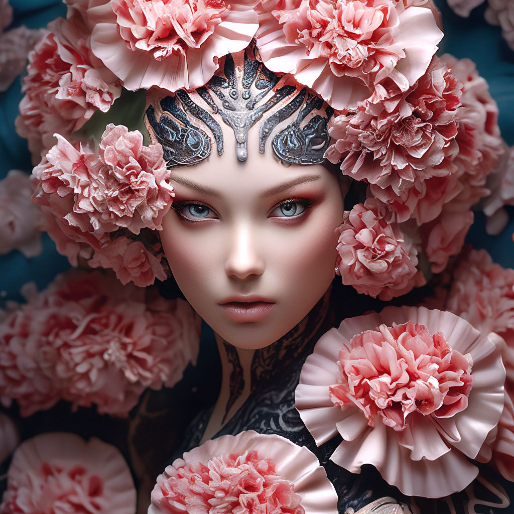"Realistic, 32k, high quality, detail, professional photo, carnation ...