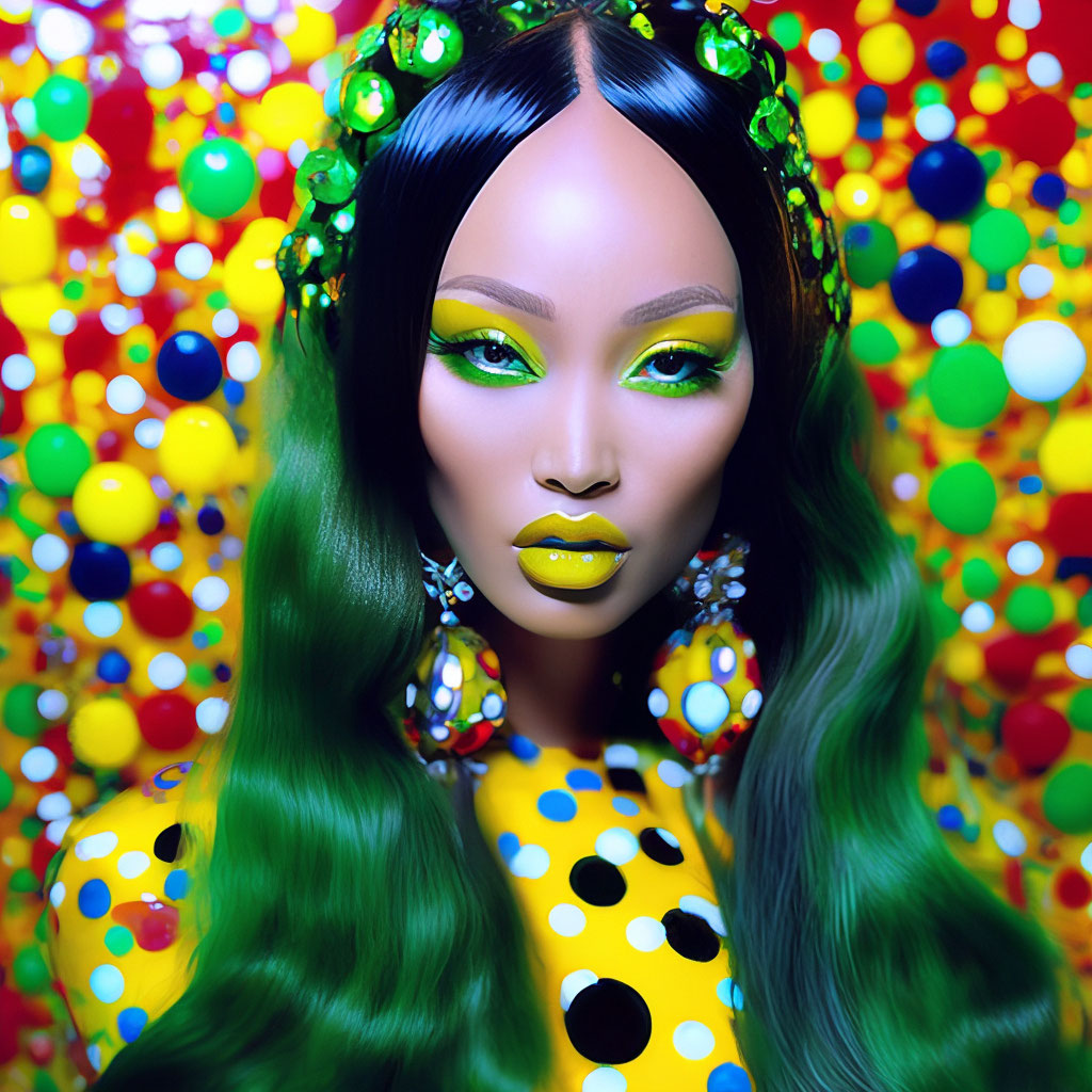 "Beautiful supermodel mulatto long hair irresistible look of crystal ...
