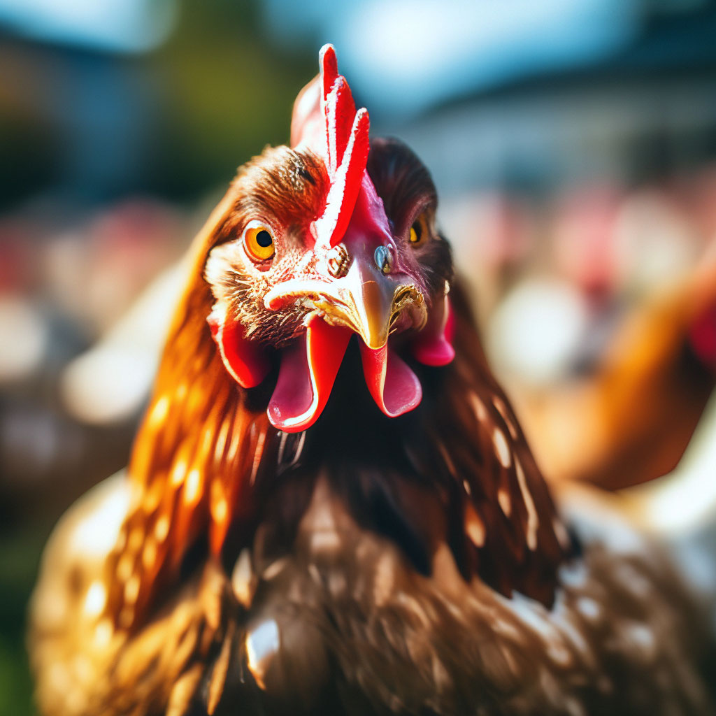 ""Days" 09.11 - World Chicken Day" — image created in Shedevrum