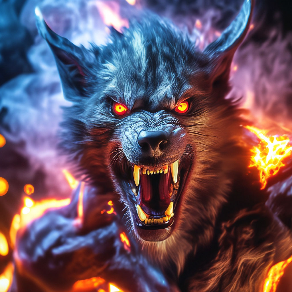 "Realistic,strong,beautiful,realistic,powerful, goblin werewolf, out of ...