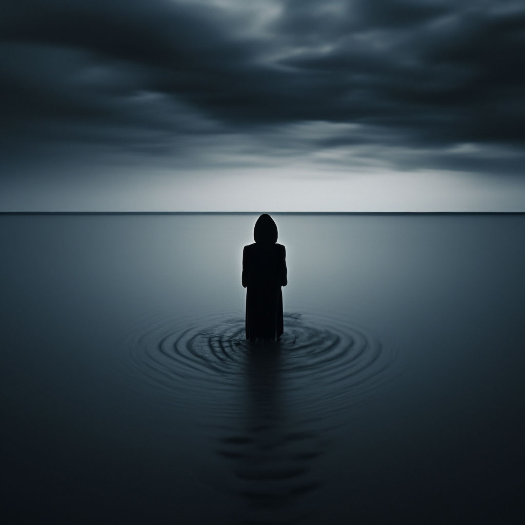"Nothingness" — image created in Shedevrum